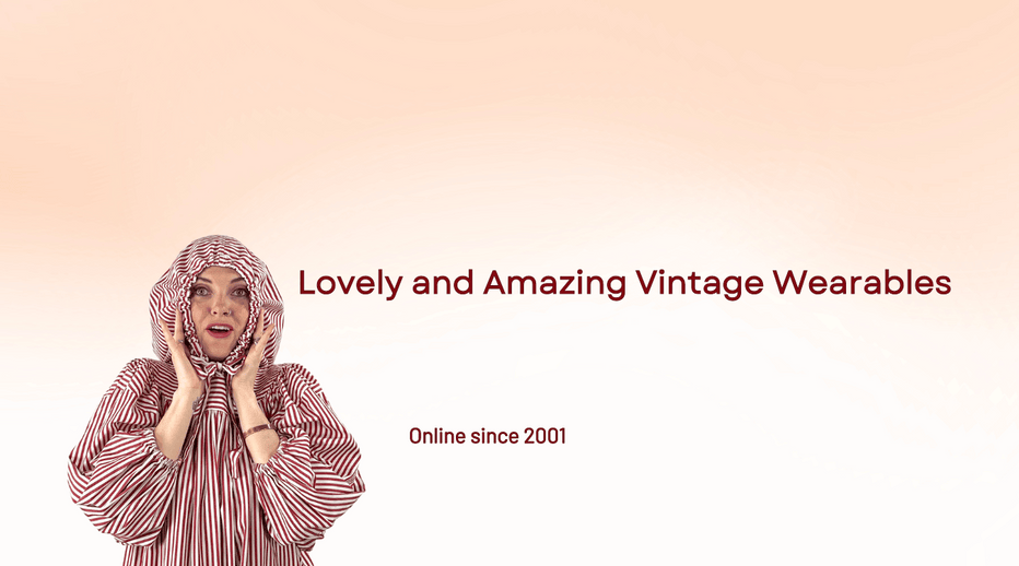 Buy Authentic Vintage Fashion clothing and accessories. Founded 2001 ...